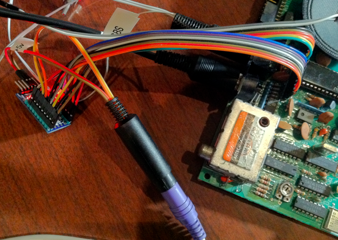 An Oric with a PS2 keyboard – KernelCrash