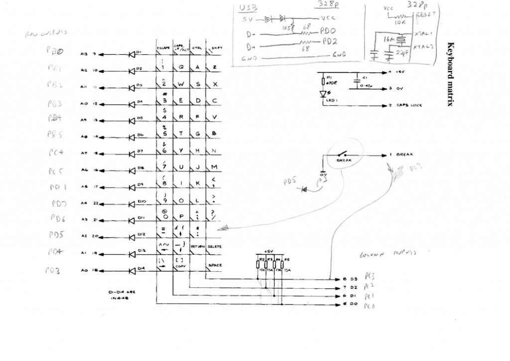 Acorn Electron USB keyboard – KernelCrash